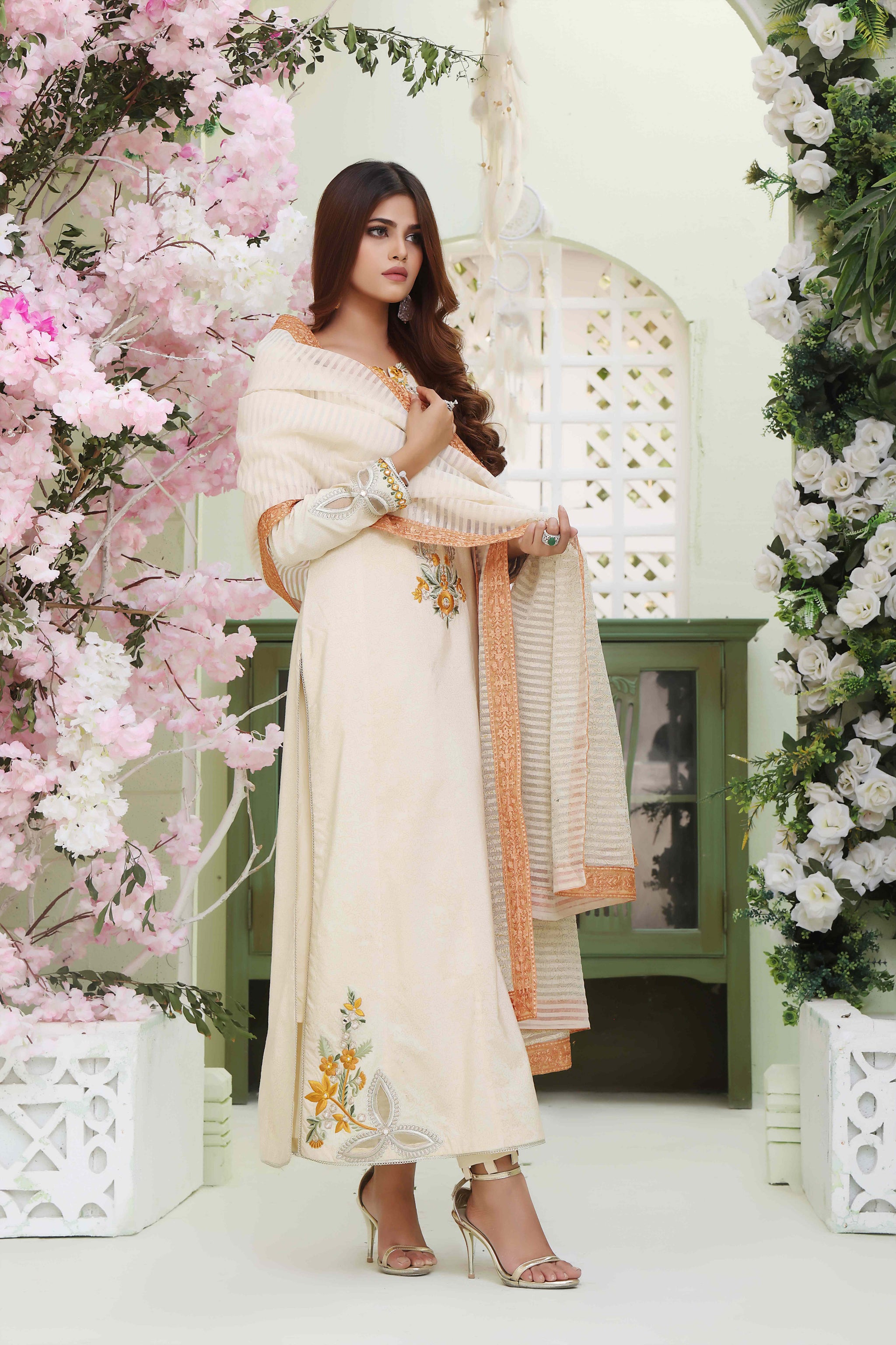 Ivory Cotton Outfit